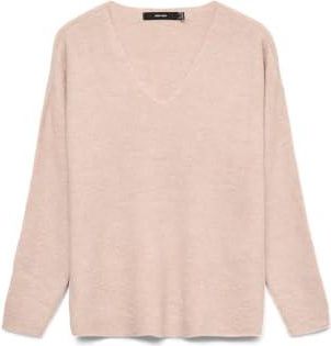 Vero Moda Vero Moda Vmcrewlefile Ls Blouse à col en V pour Femme - - Medium