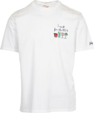 MC2 Saint Barth Homme, Tops, Blanc, Taille: M Portofino Big Four