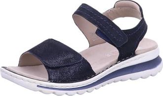 Ara Femme Tampa Sandale, Bleu 12 47207 02, 38 EU