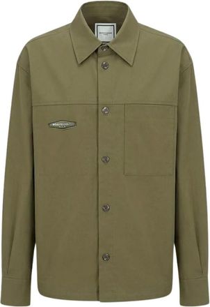 Wooyoungmi Wooyoungmi, Homme, Chemises, Vert, Taille: XL Casual Chemises