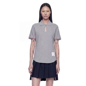 Thom Browne Keyhole Polo Shirt