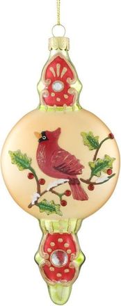 Gift Company Christbaumkugel, Vogel Zapfen, gold Gift Company