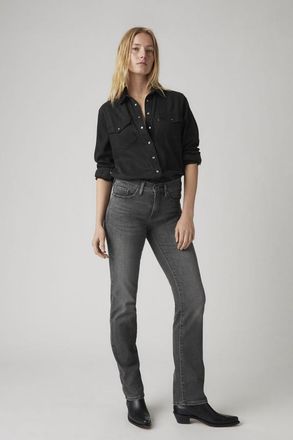 Levi's 314 Shaping Straight Jeans - Damen - Schwarz / Schwarz