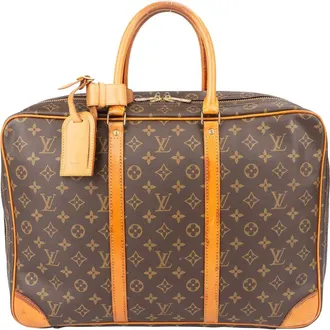 Louis Vuitton Crossbody Bags - Louis Vuitton Canvas Monogram Sirius Travel Bag - Gr. unisize - in Braun - für Damen