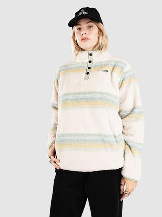 Salty Crew Calm Seas Half-Zip Fleece Pullover sage