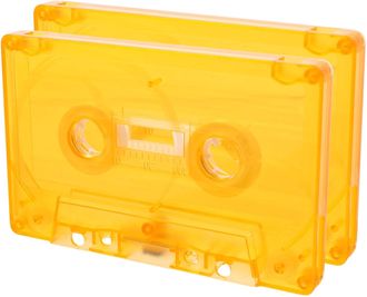 Cabilock 2stücke Kassetten-aufbewahrungsbox Transparent Aus Kunststoff Organizer Für Kassettenhüllen Kleinteile Aufbewahrungsregal Musikbox-Organizer Sicher Un