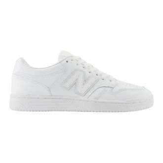 New Balance Femme, Chaussures, Blanc, Taille: 42 1/2 EU Chaussures &Agrave; Lacets En Cuir Semelle Caoutchouc
