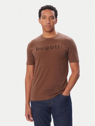 Bugatti T-Shirt 8350-25048F Braun Regular Fit