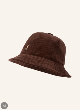 Kangol Bucket-Hat Aus Cord braun