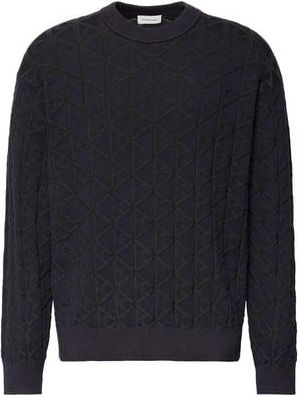 Calvin Klein Pull droit &agrave; col rond en coton