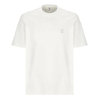 Brunello Cucinelli Herren, Oberteile, Wei&szlig;, MGr&ouml;&szlig;e