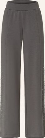 Emporio Armani ea7 Emporio Armani Jerseyhose Train Precious Mit Schmucksteinen grau