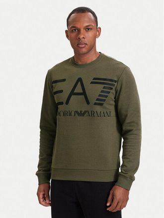 Emporio Armani Sweatshirt 7M002201 AF27189 U7014 Gr&uuml;n Regular Fit