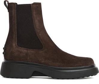 Tod's Tods Stiefel - Brown Suede Chelsea Boots - Gr. 37,5 (EU) - in Braun - für Damen