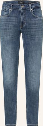 7 For All Mankind Jeans Slimmy Tapered Skinny Fit blau