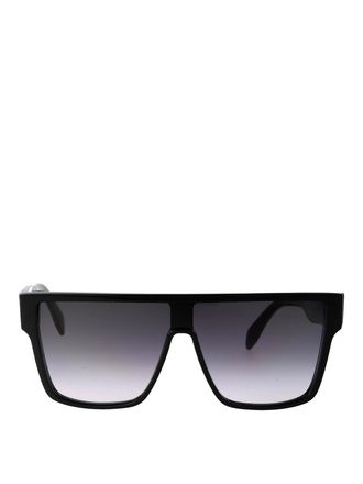 Alexander McQueen Lunettes De Soleil - Noir