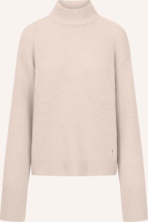 Frieda & Freddies Frieda & Freddies Strickpullover Mit Stehkragen Und Daumenl&ouml;chern beige
