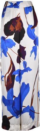 Kaos Kaos, Femme, Pantalons, Multicolore, Taille: 34 FR Satin Pantalons