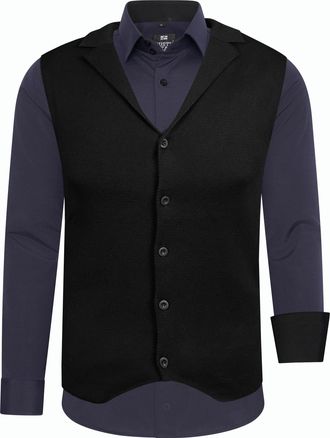 Rusty Neal Hemd mit Weste 2-teilig