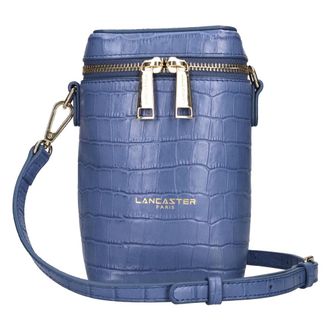 Lancaster Umh&auml;ngetasche aus Leder - - Bags - Damen - Blau - ONE SIZE
