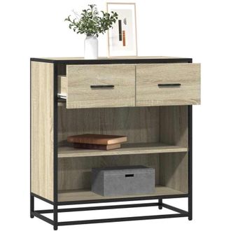 vidaXL Sideboard Sonoma-Eiche 68x35x76 cm Holzwerkstoff - Vidaxl