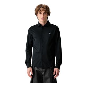 Filling Pieces Hemd - - Shirts - Herren - Schwarzk - L