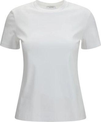 Max Mara Donata Baumwoll-T-Shirt - - Tops - Damen - Wei&szlig; - L