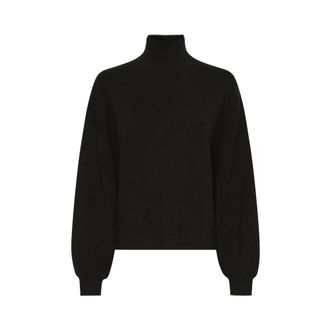 Moss Copenhagen Rollkragenpullover - - Knitwear - Damen - Schwarzk - L