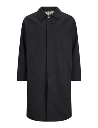 Jack & Jones Jorsantorini Mac Coat Manteau, Noir, M Homme