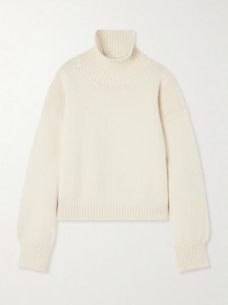 &Daughter Caragh Verk&uuml;rzter Oversized-pullover Aus Wolle - Wei&szlig;