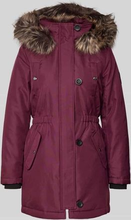 Only Shaped Fit Parka mit Label Patch Modell IRIS