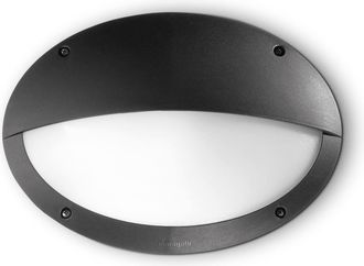Ideal Lux wandleuchte outdoor maddi-2 AP1 schwarz