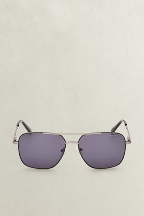 GANT Herren GA00041 Montpellier Sonnenbrille (57) STONE Grau