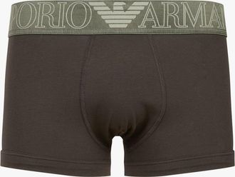 Emporio Armani Boxer &agrave; taille &eacute;lastiqu&eacute;e en coton