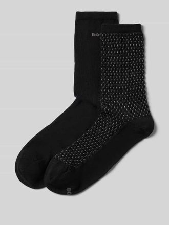 HUGO BOSS Socken aus Baumwoll-Mix im 2er-Pack Modell ShineDiam