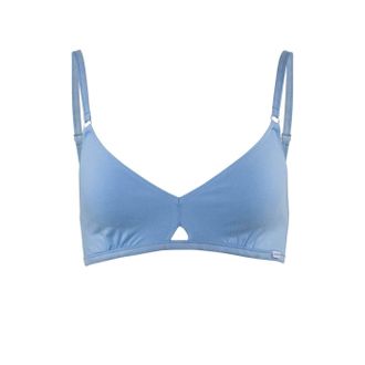 Living Crafts Damen Triangel- BH - Blau (95% Bio-Baumwolle, 5% Elasthan), Nachhaltige Mode, Bio Bekleidung