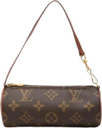 Louis Vuitton Sac Papillon Pochette Pre-owned - Femme - Pre-owned - Brun - Taille: ONE Size