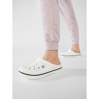 Crocs Pantoletten Crocs Crocband 11016 Wei&szlig;