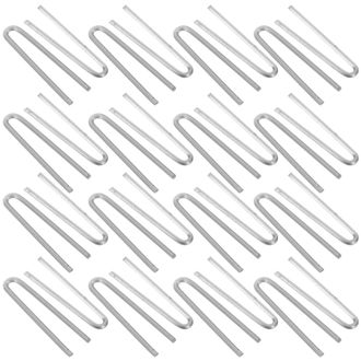 Pretyzoom Cabilock 200 St&uuml;ck U F&ouml;rmige Brennofen Haken aus Hitzebest&auml;ndigem Draht Kleine Biegeringe zum Aufh&auml;ngen von Keramikornamenten und Schmuck Selbstgemach