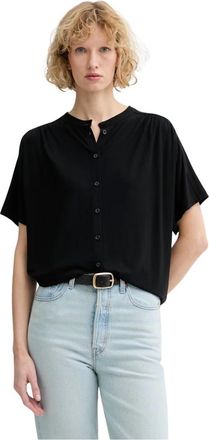Marc O'Polo Damen, Blusen & Hemden, Schwarzk, XSGr&ouml;&szlig;e