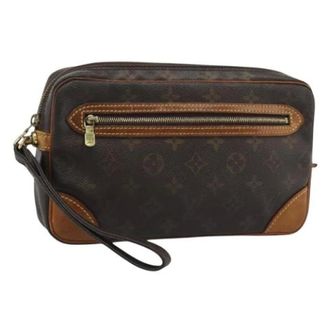 Louis Vuitton Sac pochette Pre-owned - Femme - Pre-owned - Brun - Taille: ONE Size