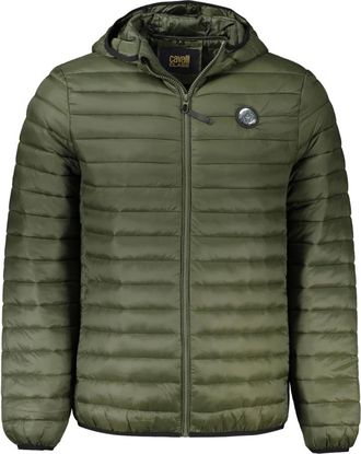 Cavalli Homme, Vestes, Vert, Taille: M Veste &agrave; Manches Longues avec Capuche
