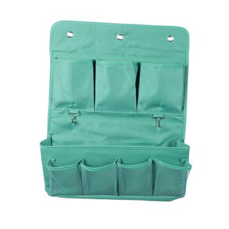 Artibetter H&auml;ngende Aufbewahrungstasche aus Stoff Gr&uuml;n mit Schichten und Mehrfachf&auml;chern Wandbeutel zum Organisieren von Alltagsgegenst&auml;nden f&uuml;r Wand T&uuml;r oder Kl