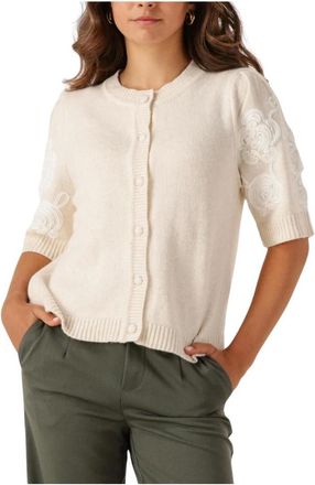 Object Object, Damen, Strickwaren, Beige, XSGr&ouml;&szlig;e