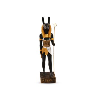 Generic &Auml;gyptische Statue Gottes Set (Seth) und Suetekh war der Gott des Chaos, der Gewalt, W&uuml;sten und St&uuml;rme. Er ist der M&ouml;rder seines Bruders Osiris, einzig