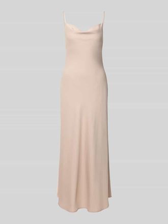 Jake*s Cocktailkleid aus Satin mit Wasserfall-Ausschnitt