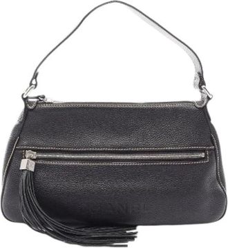 Chanel Pre-owned Cuir sacs-chanel - Femme - Pre-owned - Noir - Taille: ONE Size