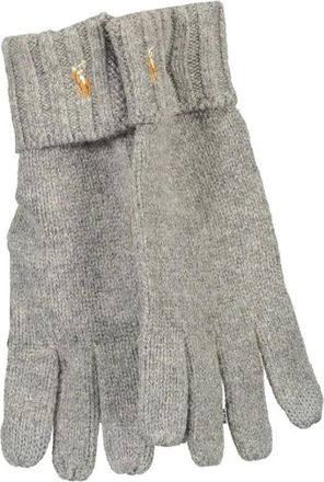 Ralph Lauren Homme, Accessoires, Gris, Taille: ONE Size Wool Glove