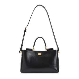 Dolce & Gabbana Femme, Sacs, Noir, Taille: ONE Size Sac à poignée supérieure