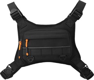 Generic Verstellbare, Leichte Weste - Mit Mehreren Taschen, Atmungsaktiver Brustrucksack, Gut Sichtbares Nylongeschirr | Outdoor-Ausr&uuml;stung, Bequeme, Sportlic